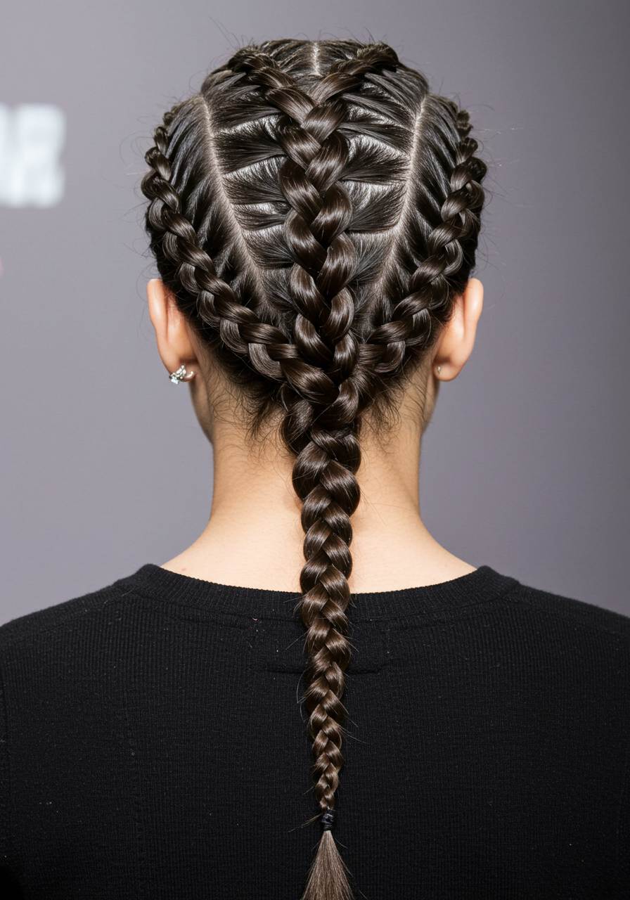 Top 10 Easy Stylish Half-Updos for Box Braids