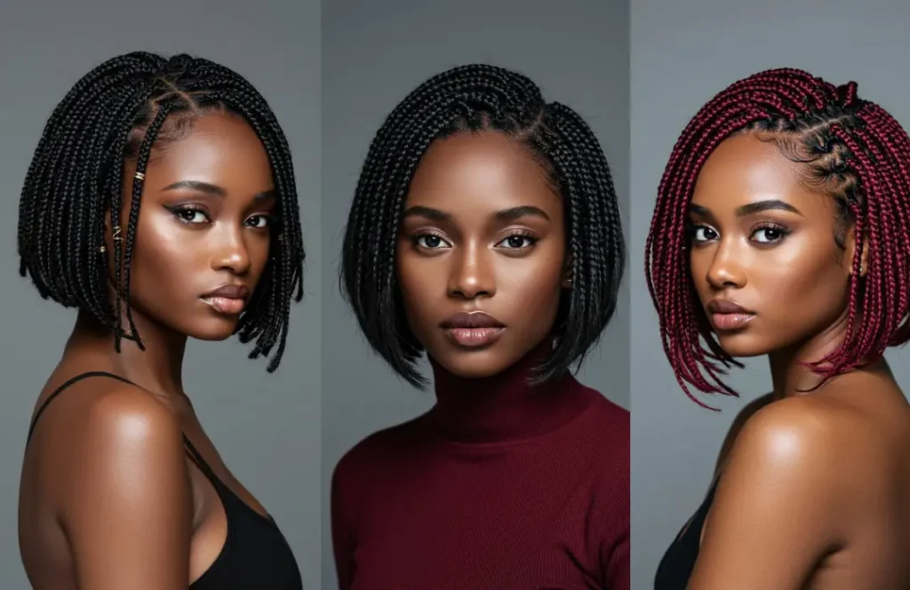 Top 10 Bob Knotless Braids Styles for a Chic & Trendy Look