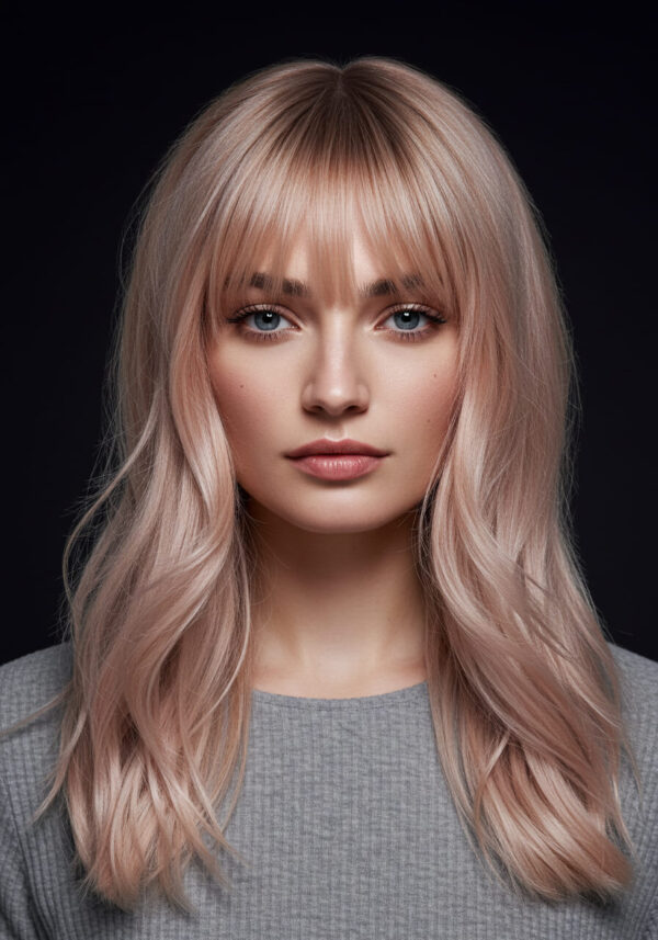 15 Gorgeous Wispy Bangs with Layers for Fine Hair - Aiza Beauty