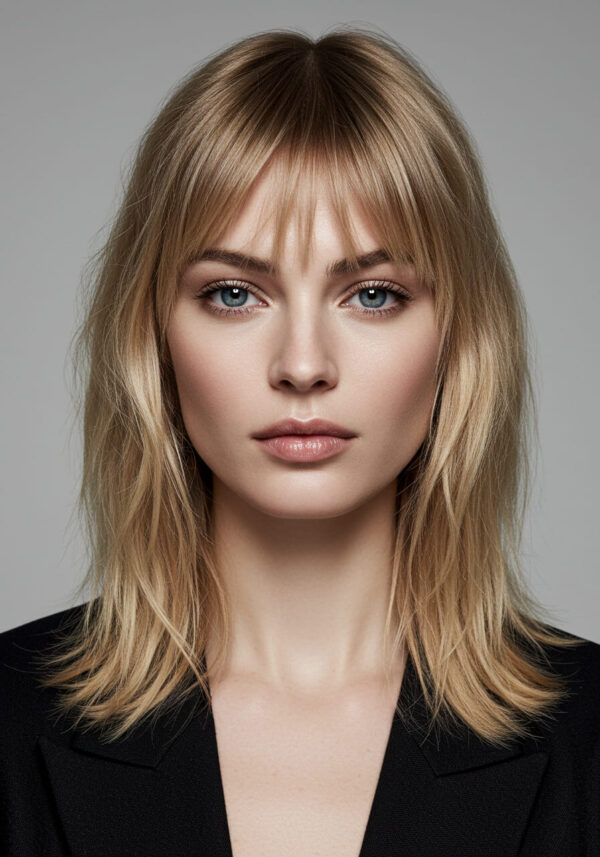 15 Gorgeous Wispy Bangs with Layers for Fine Hair - Aiza Beauty