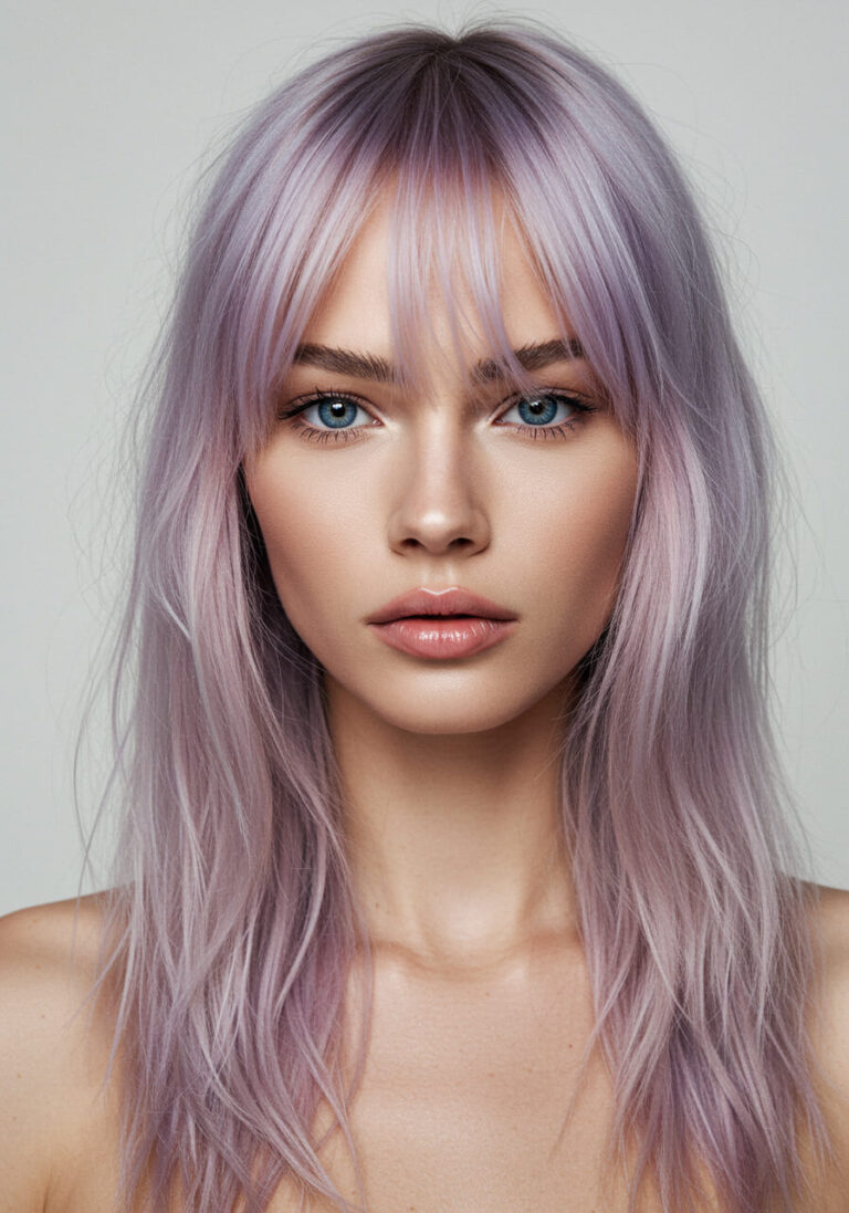 15 Gorgeous Wispy Bangs with Layers for Fine Hair - Aiza Beauty