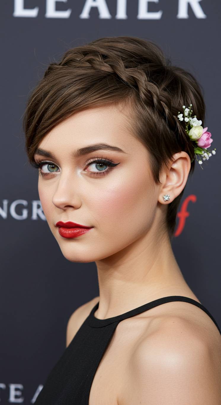8 Romantic Prom Hairstyles for Short Hair to Impress - Aiza Beauty