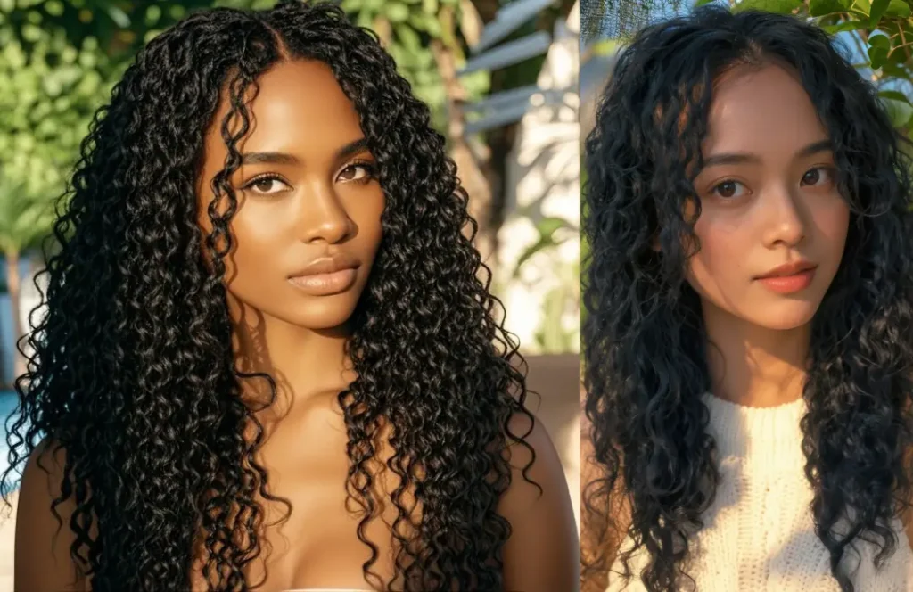 How to Install Crochet Hair Without Braids | Braidless Crochet Tutorial ...